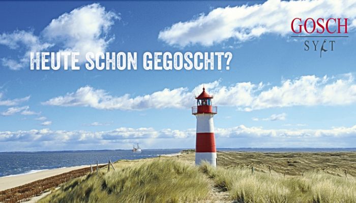 Gosch Fisch Wein, Gosch Inselbrise, Gosch Inselbrause, Gosch ...